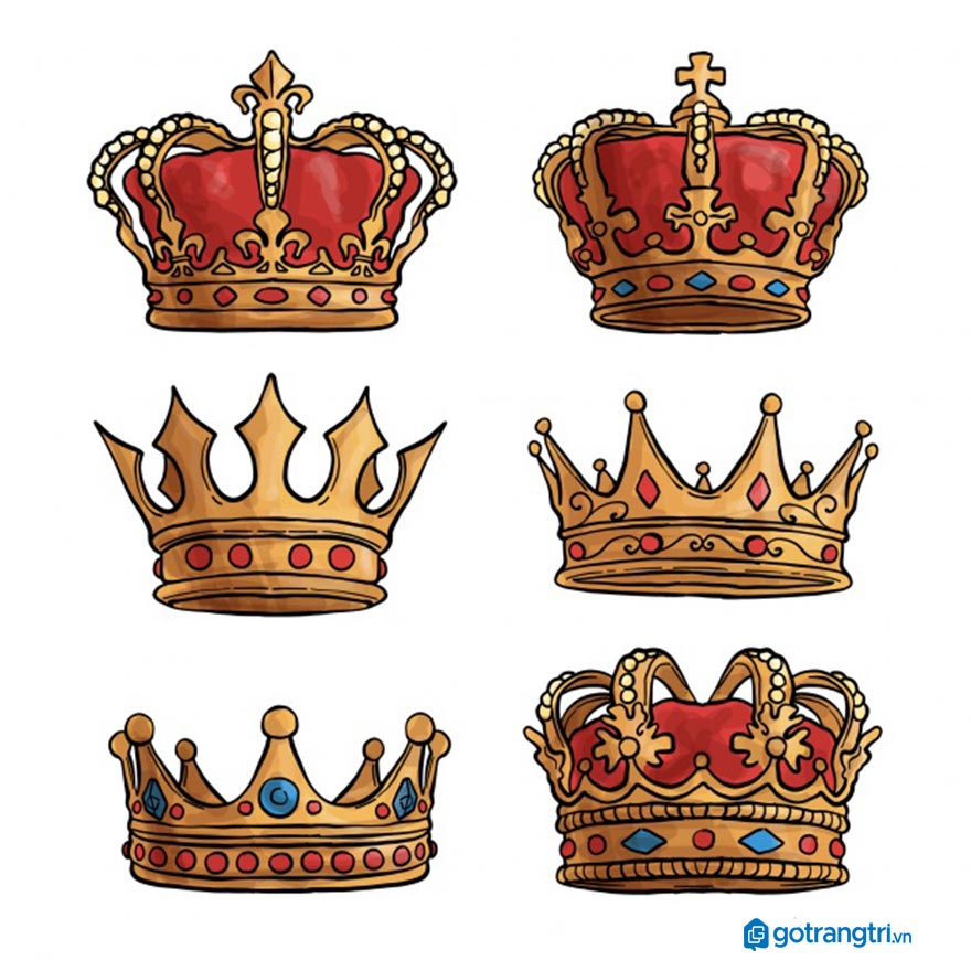 40+ mẫu vương miện vector đẹp sang trọng! - Tạp chí 247
