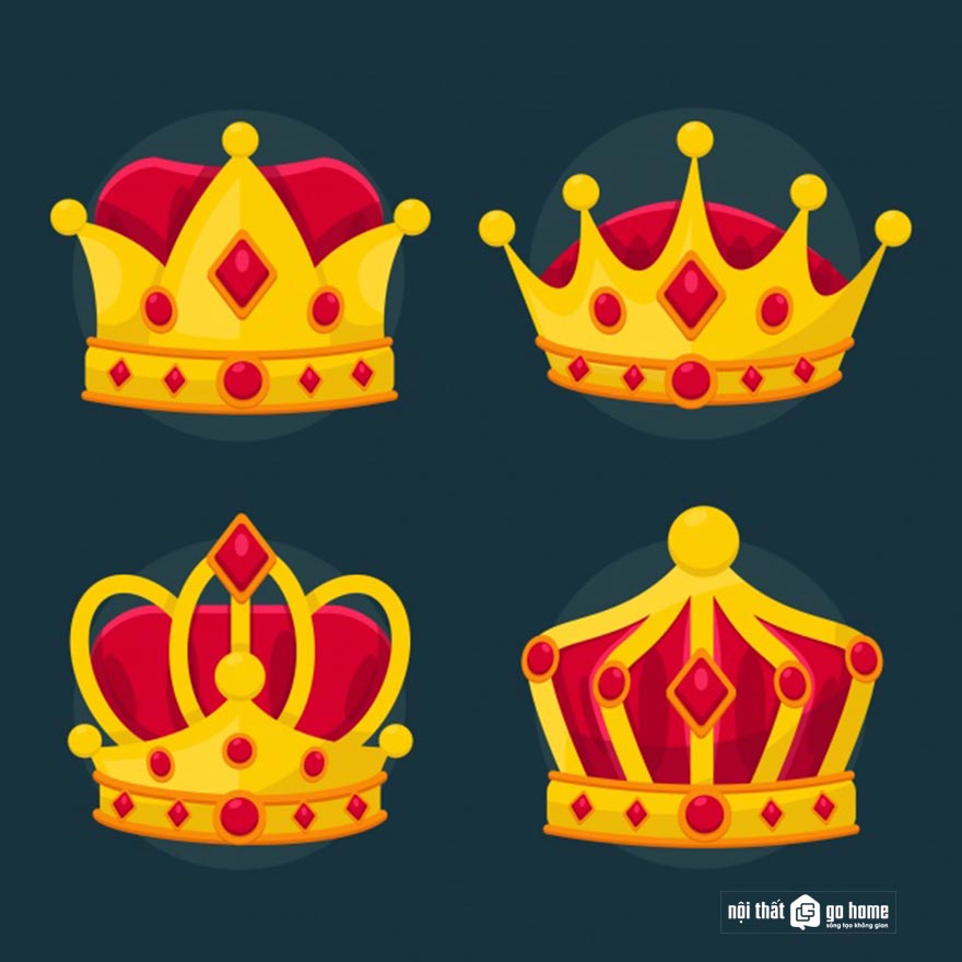 40+ mẫu vương miện vector đẹp sang trọng! - Tạp chí 247