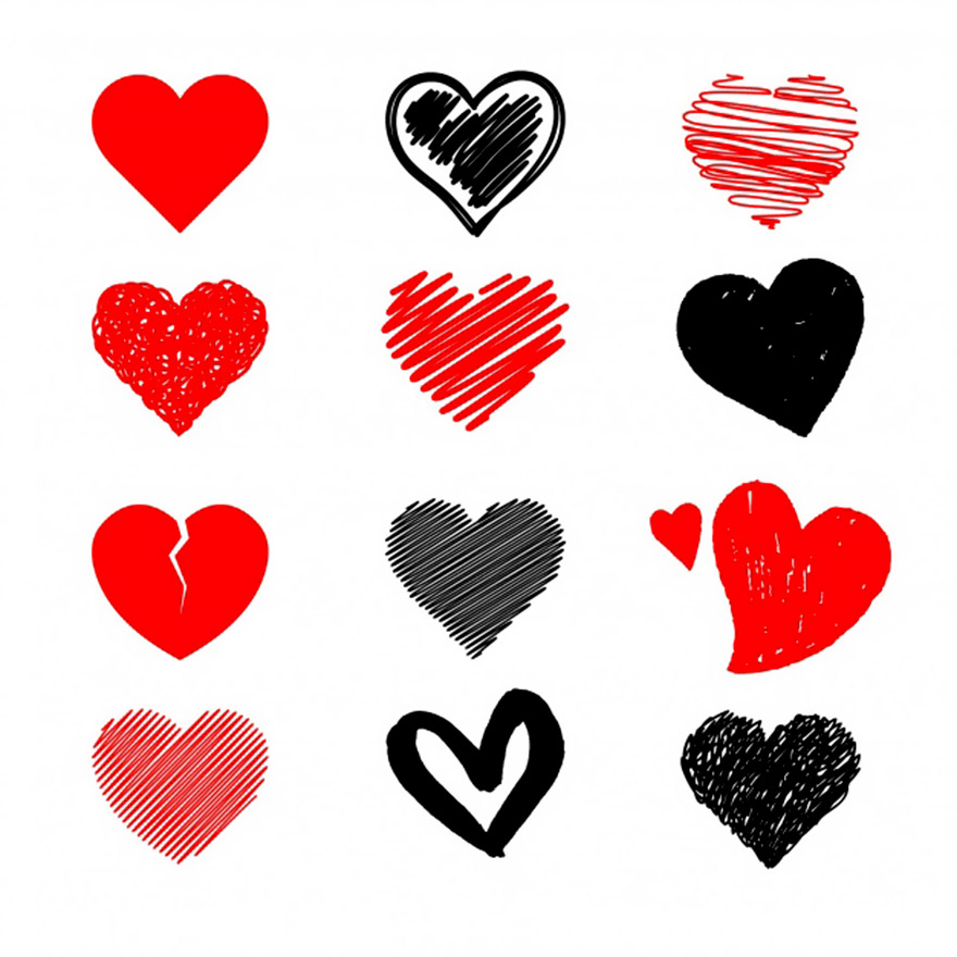 Chia sẻ mẫu 50+ trái tim vector miễn phí tải về! - Tạp chí 247